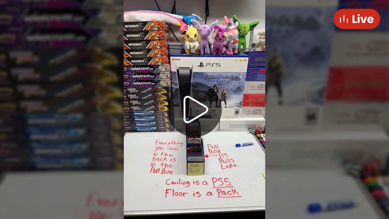 Whatnot - Pull Box🔥‼️PS5,ETBs,Booster Box and more🔥‼️ Livestream by ...