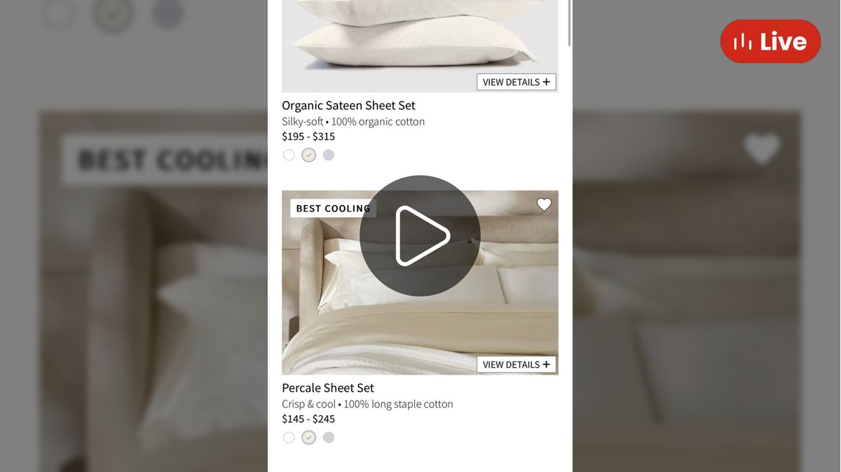saatva sheets organic cotton · luxconnection · Whatnot: Buy, Sell & Go Live
