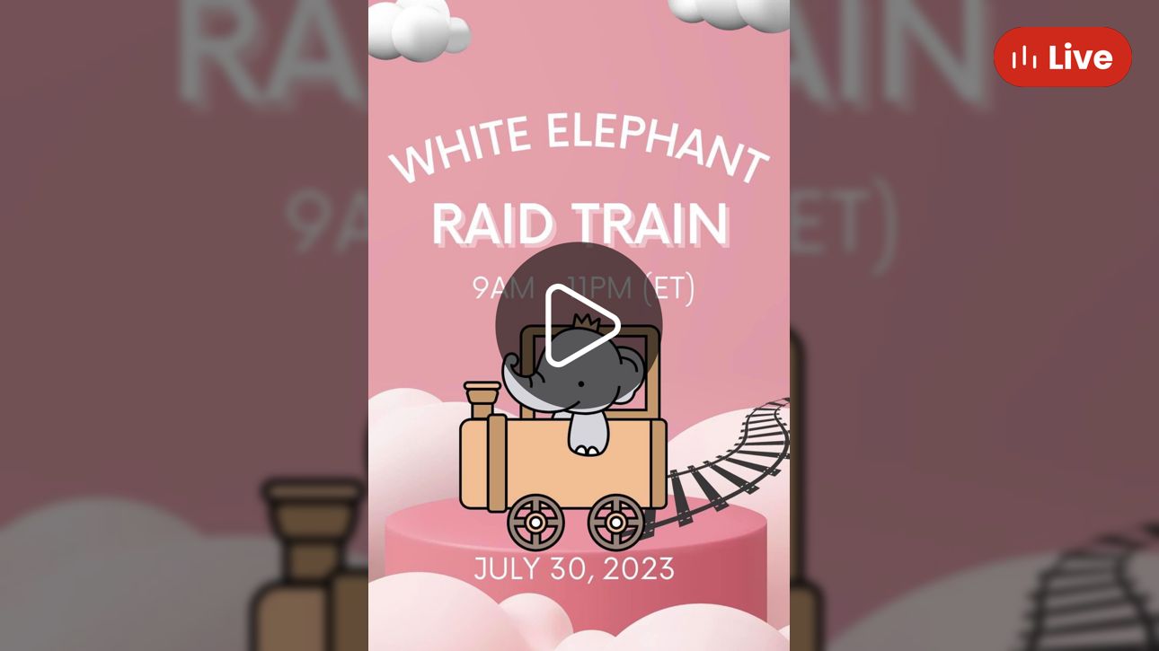 Whatnot - White Elephant Raid Train Sale Livestream by nativejewels # ...