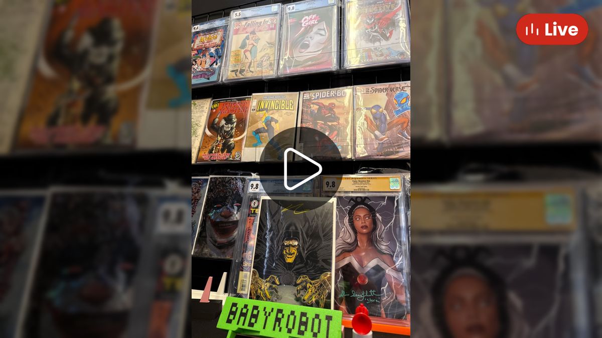 🖤COMICS N COFFEE W/ BABYROBOT!!🖤 MUTANTS, SPIDEY ABD MORE!!! EXCLUSIVES, SIGNED, RATIOS ...