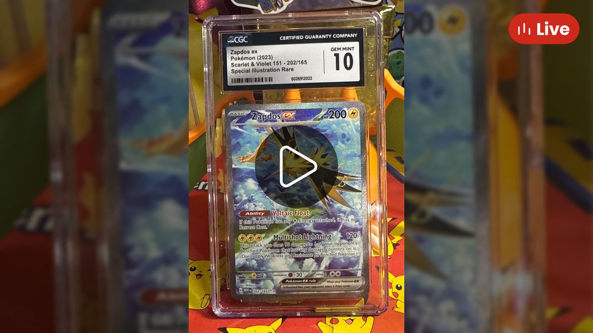 *First Show* Surprise Sets! Chase the CGC 10 Zapdos EX · pokepossession ...