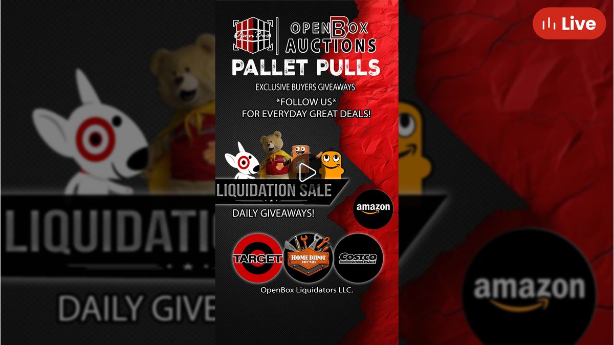Pallet Pulls - Home Depot, Target, Costco, and Amazon Brands - as seen on Stream - All Sales ...