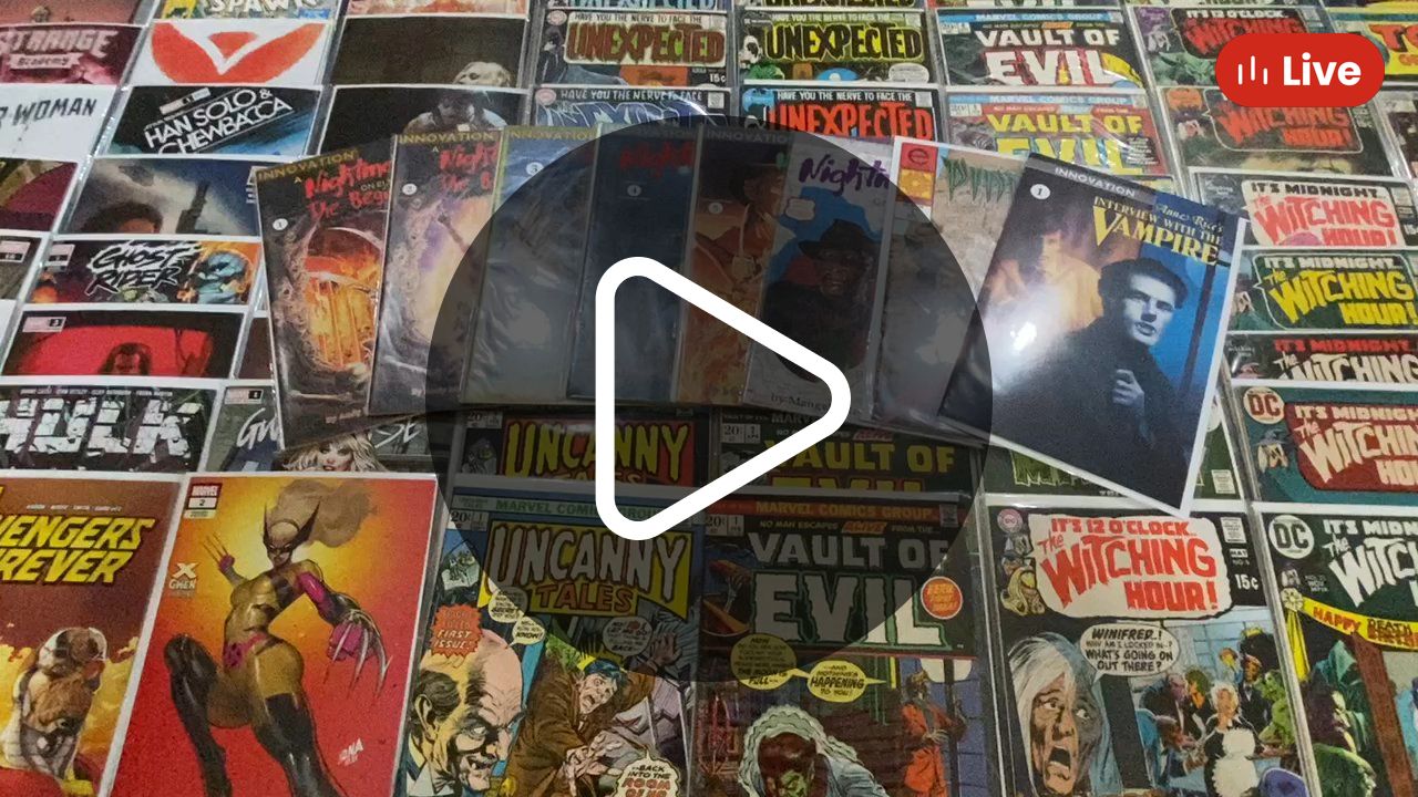 Whatnot - Whatnot Pull Box and old Horror Books Livestream by ...