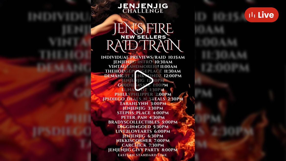 @lunaloot's Livestream on Whatnot