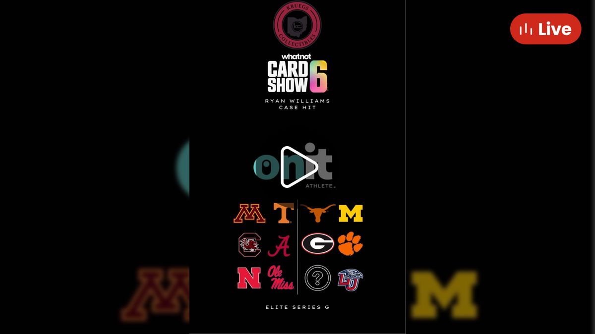 *Teams Loaded* WCS VI • 2024 ONIT Elite Series G • College Football Hobby Break • PYT Ryan ...