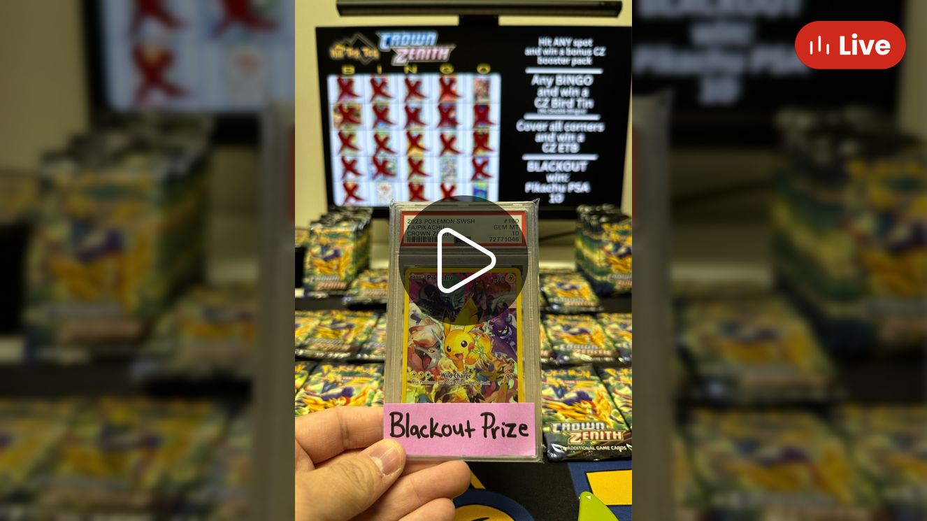 Whatnot - 💙ONE SLOT LEFT! CZ bingo and singles💙 Livestream by ...