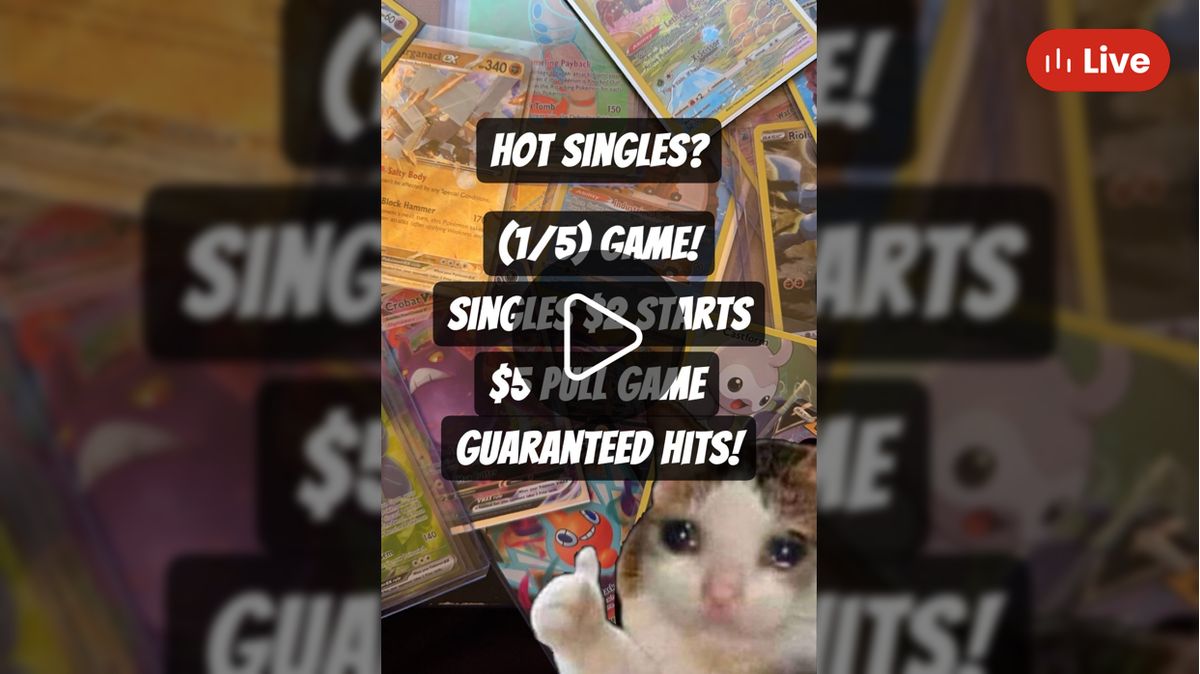 Games, Singles and Pull Box with guaranteed hits! Slabs for Chases ...