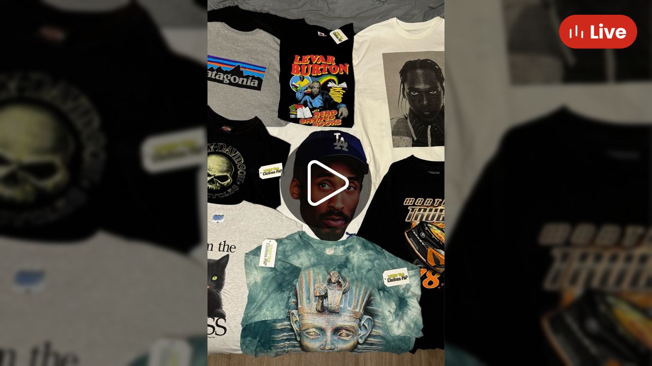 @where_the_clothes_at's Livestream on Whatnot