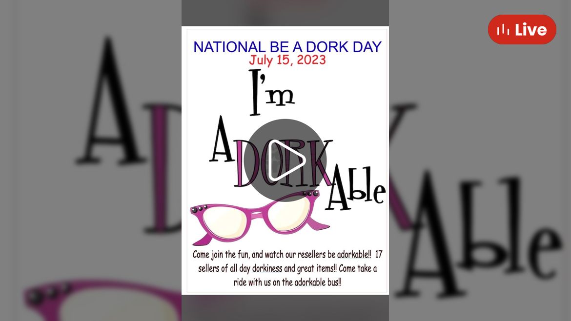 Whatnot - National be a dork day!?! Come join our raid train Livestream ...