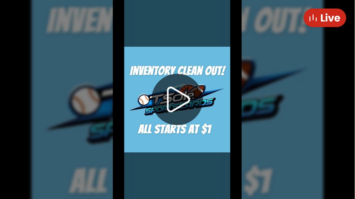Inventory Clean Out!! Everything starts at $1 · @tsolesportscards ...