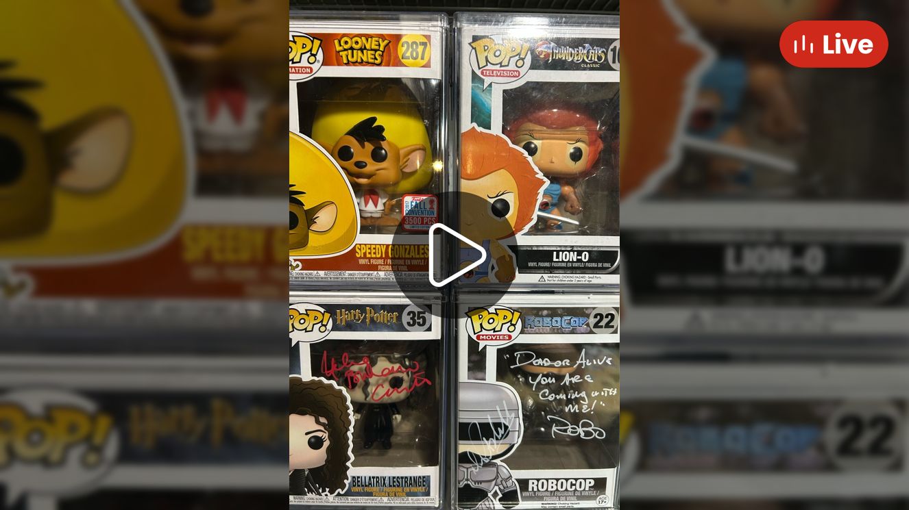 @fabpop_collections's Livestream on Whatnot