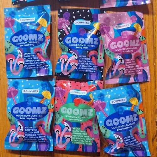 one [3 pack] goomz gummies bag...magical mushroom gummies
