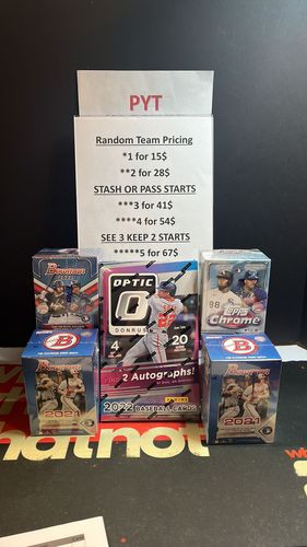 Random teams x 4 | Whatnot Random teams x 4 | Whatnot