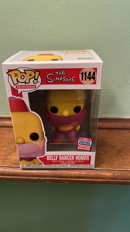 Verified Belly Dancer Homer Virtual Funkon By Funko Pop Whatnot