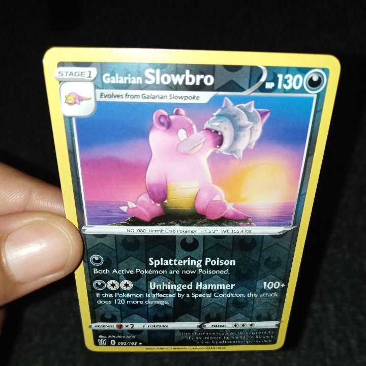 Verified Galarian Slowbro - Battle Styles Pokemon Cards | Whatnot
