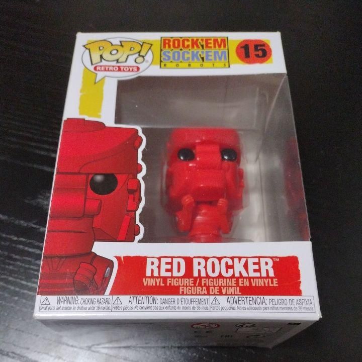 Verified Rock 'Em Sock 'Em Robot (Red) Funko Pop! | Whatnot