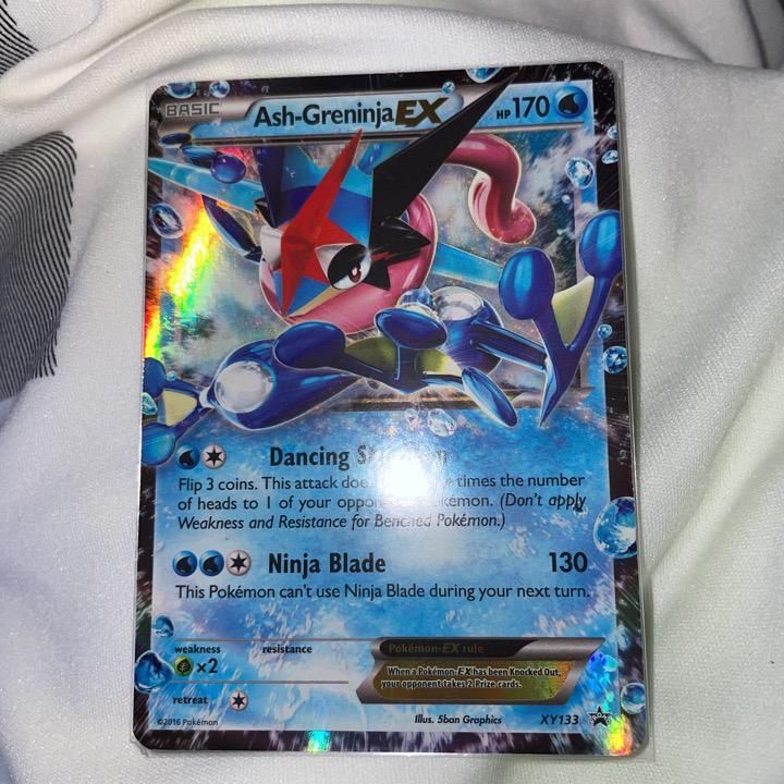 Verified Ash-Greninja-EX - XY Black Star Promos Pokemon Cards | Whatnot