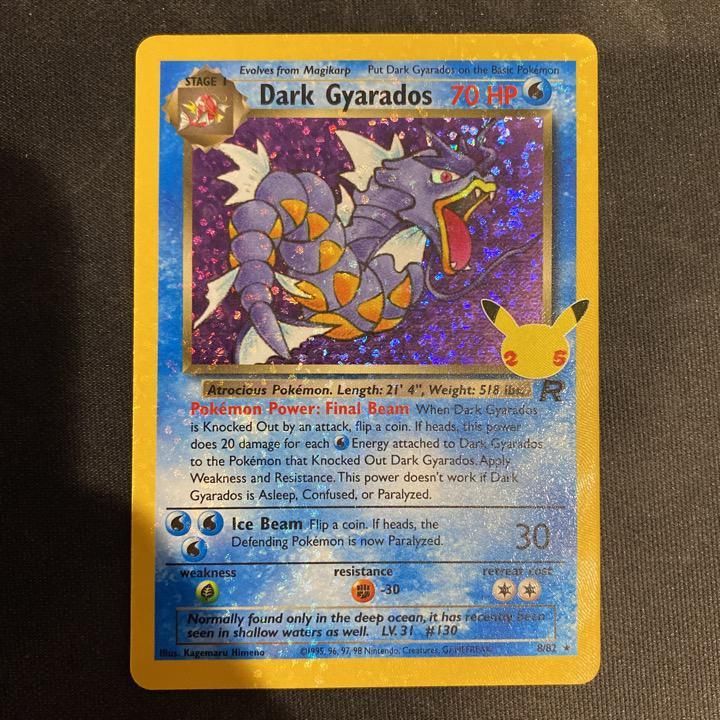 Verified Dark Gyarados - Celebrations by Pokemon Cards | Whatnot