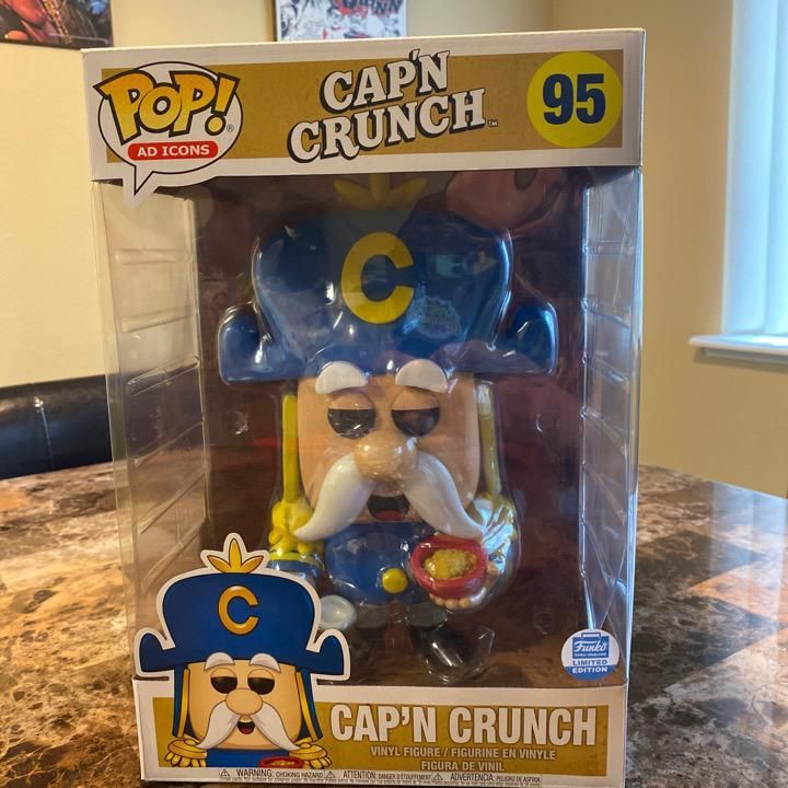 Verified Capn Crunch 10 Inch Funko Pop Whatnot