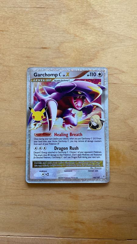 Verified Garchomp LV X- Celebrations by Pokemon Cards | Whatnot
