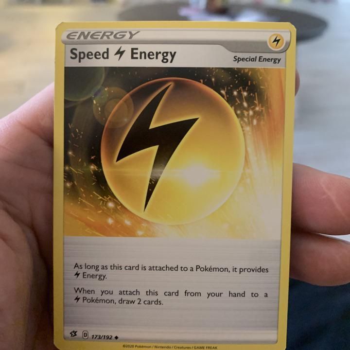 Verified Speed Lightning Energy - Rebel Clash by Pokemon Cards | Whatnot