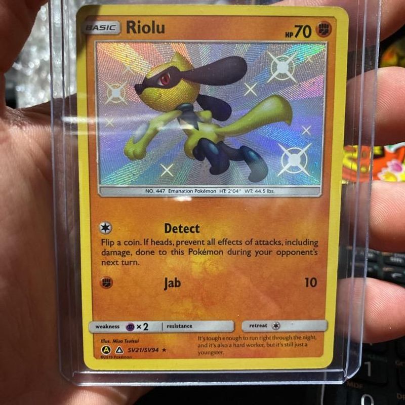 Pokemon Riolu Card