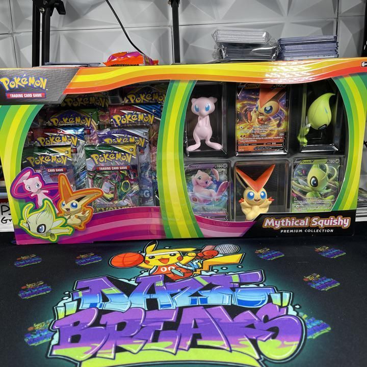 Verified Pokemon Tcg Mythical Squishy Collection Pokemon Cards | Whatnot