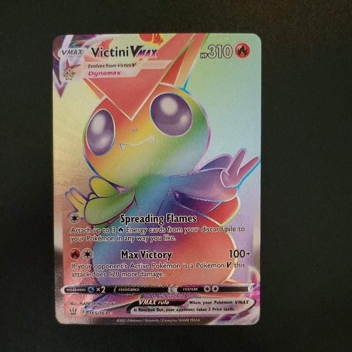 Verified Victini Vmax (Secret Rare) - Battle Styles by Pokemon Cards ...