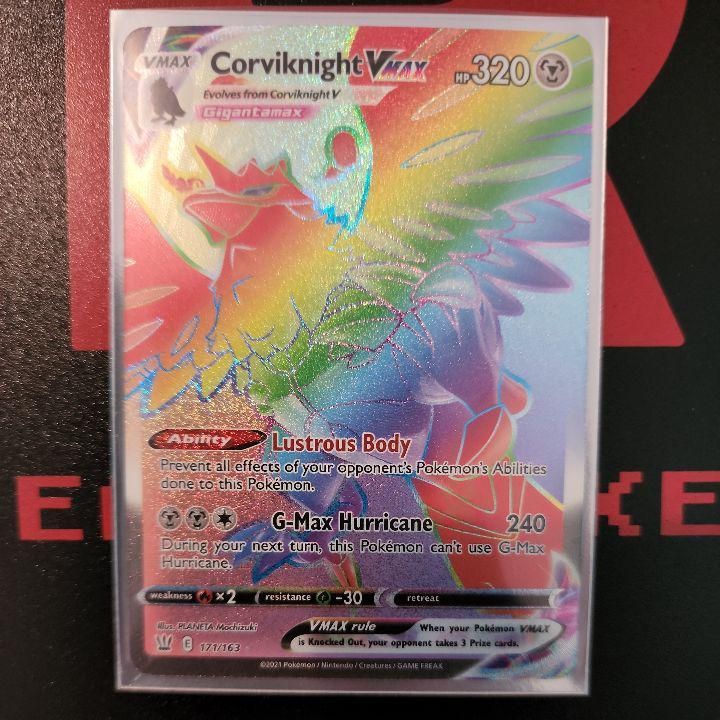 Verified Corviknight Vmax (Secret Rare) - Battle Styles by Pokemon ...