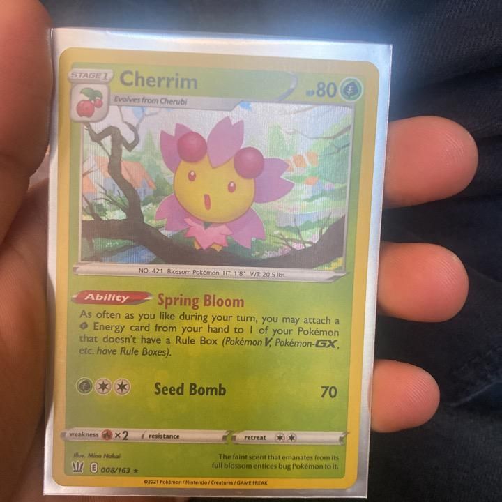 Verified Cherrim - Battle Styles Pokemon Cards | Whatnot