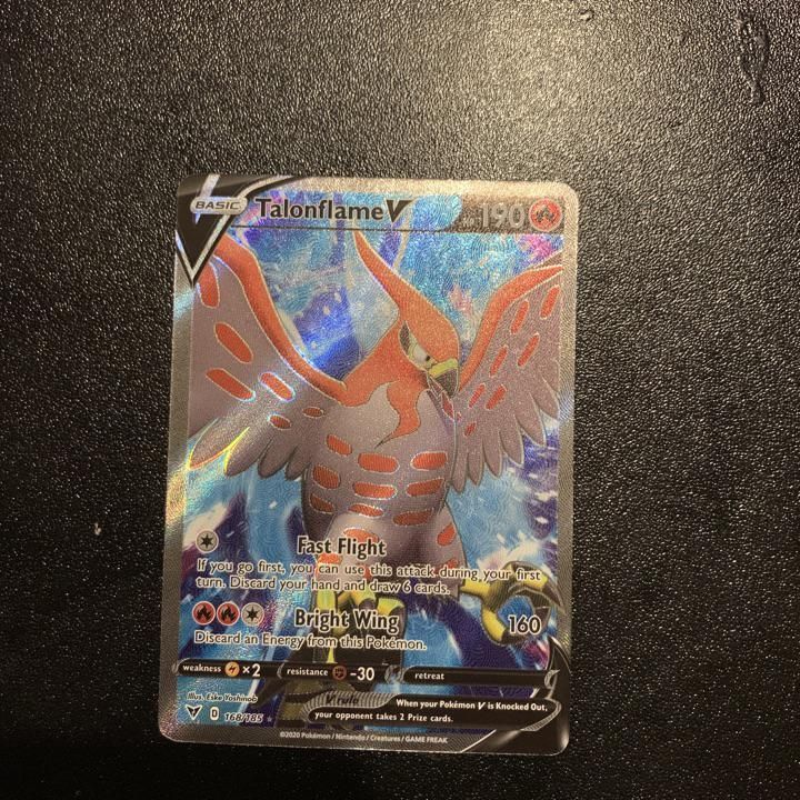 Verified Talonflame V (Full art) - Vivid Voltage by Pokemon Cards | Whatnot