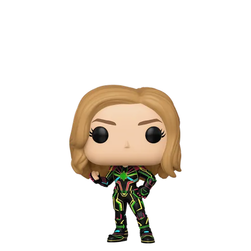 Verified Captain Marvel (Neon) by Funko Pop! | Whatnot