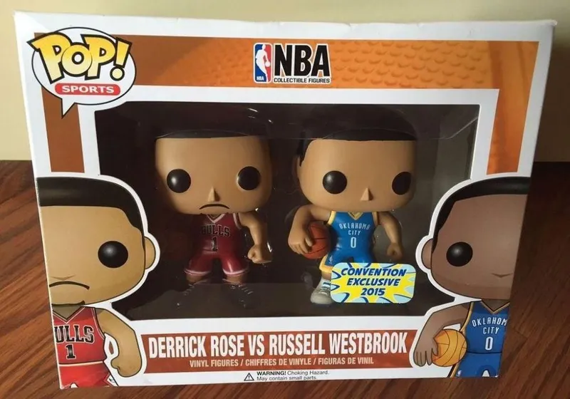 Verified Derrick Rose VS Russell Westbrook by Funko Pop Whatnot
