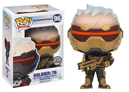 Verified Soldier: 76 (Golden) by Funko Pop! | Whatnot