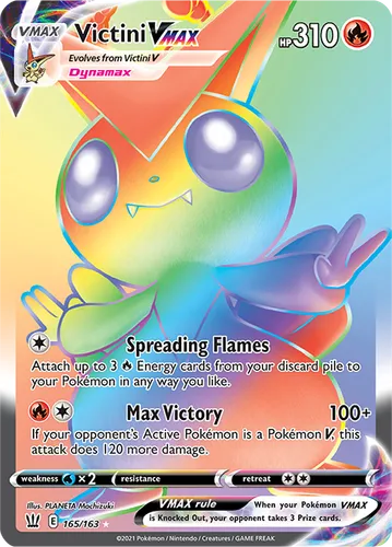 Verified Victini Vmax (Secret Rare) - Battle Styles by Pokemon Cards ...
