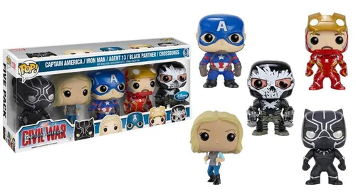 Verified Captain America, Iron Man, Agent 13, Black Panther ...