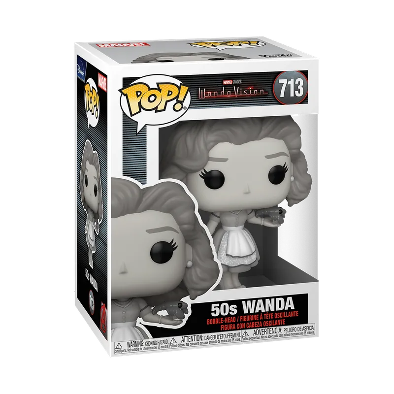 Verified 50's Wanda (Black & White) by Funko Pop! | Whatnot