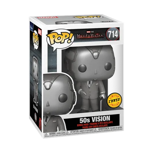 Verified 50's Vision (Chase) (Black & White) by Funko Pop! | Whatnot