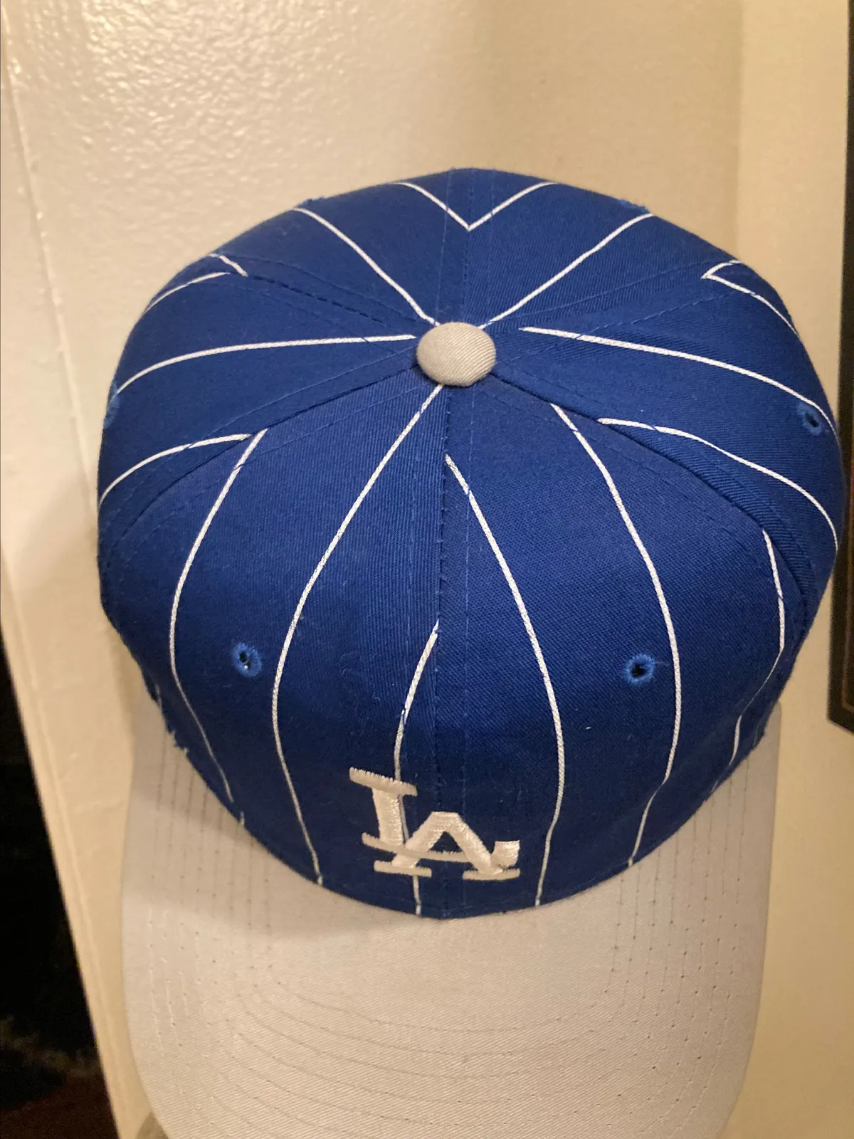 Vintage Los Angeles dodgers SnapBack starter pin stripe hat · Whatnot ...