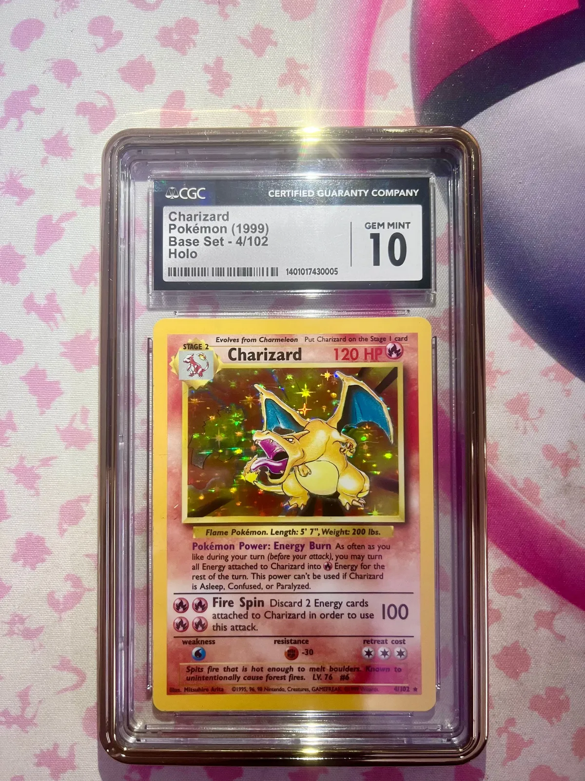 Base Set Charizard Holo 4/102 CGC 10 · Whatnot: Buy, Sell & Go Live