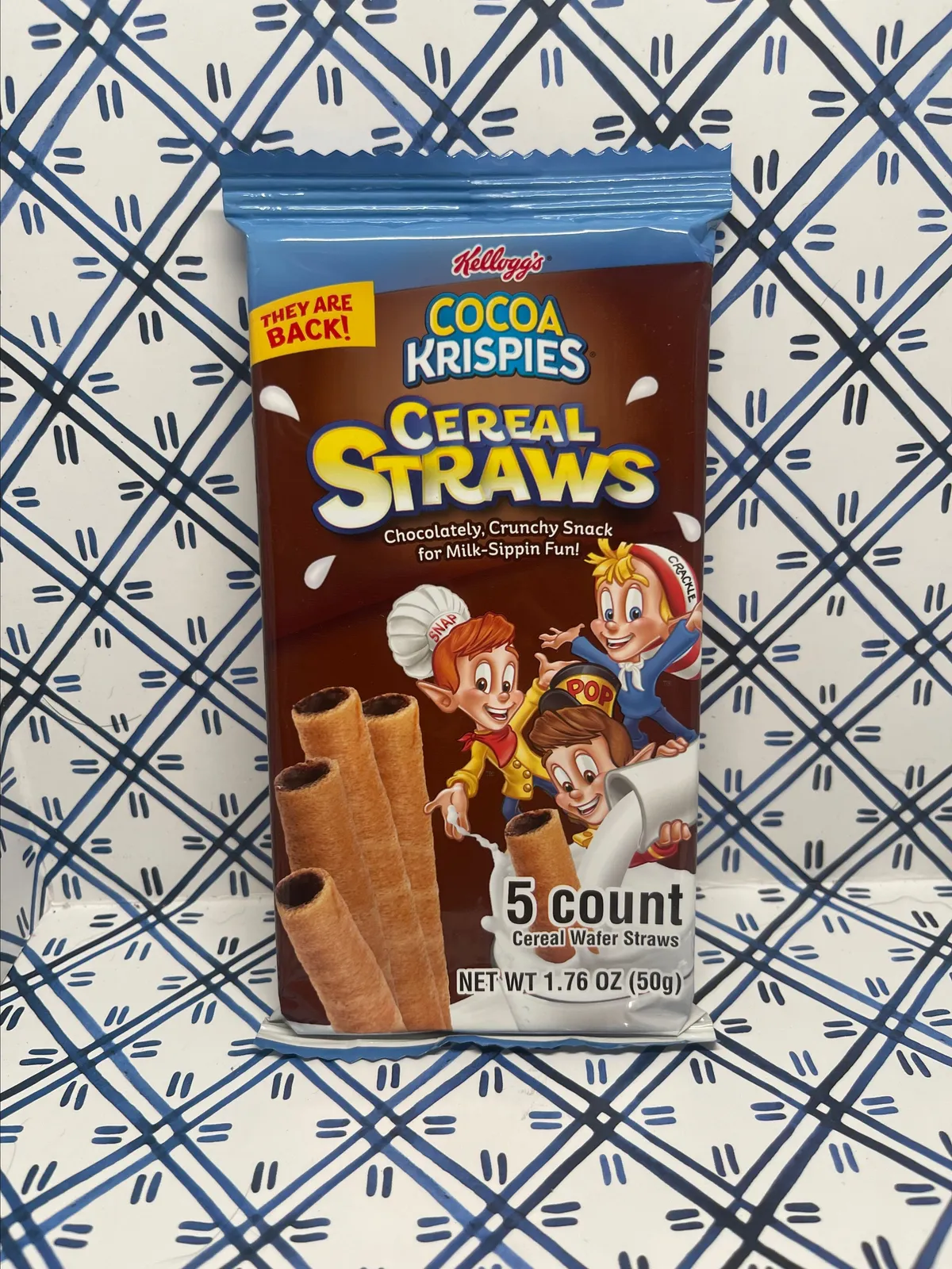 COCOA KRISPIES CEREAL STRAWS 5CT · Whatnot: Buy, Sell & Go Live