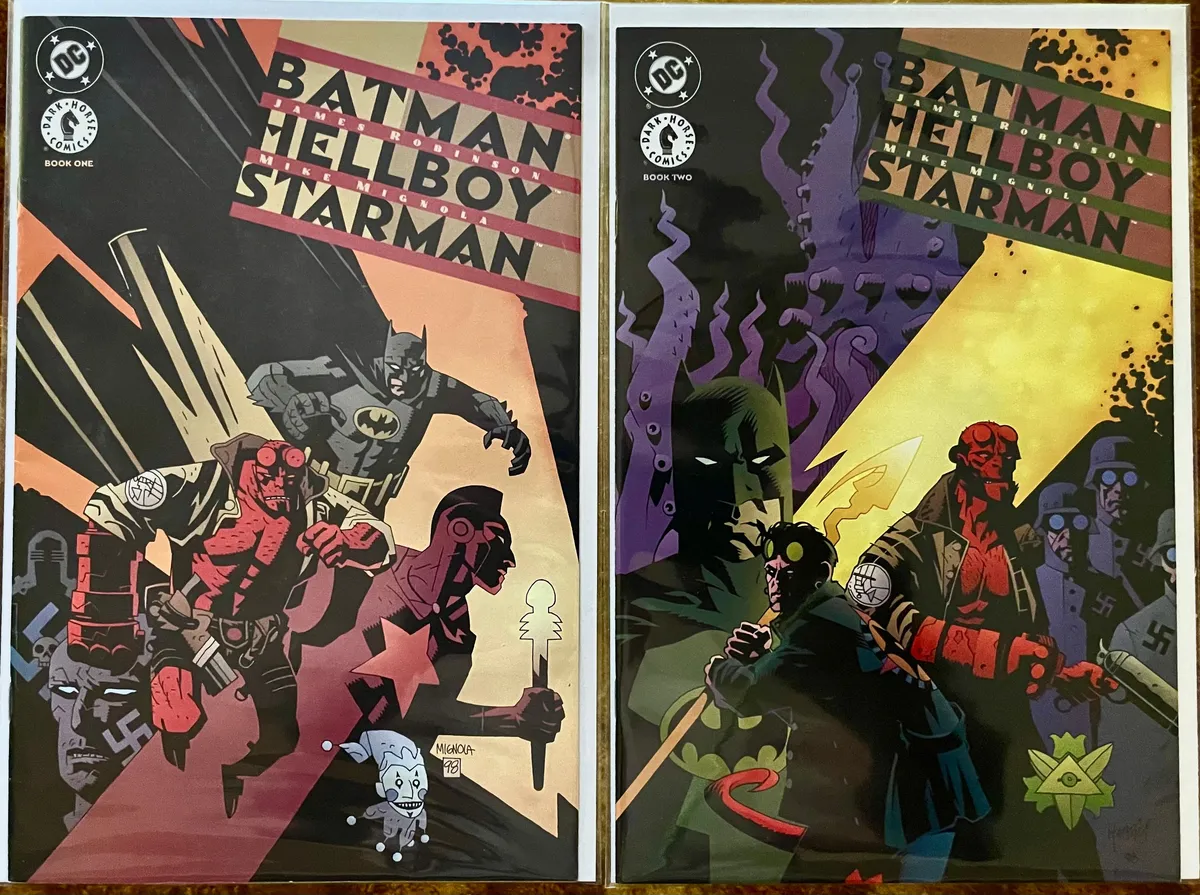 Batman / Hellboy / Starman #1-2 (of 2) 1st team-up Batman and Hellboy ...