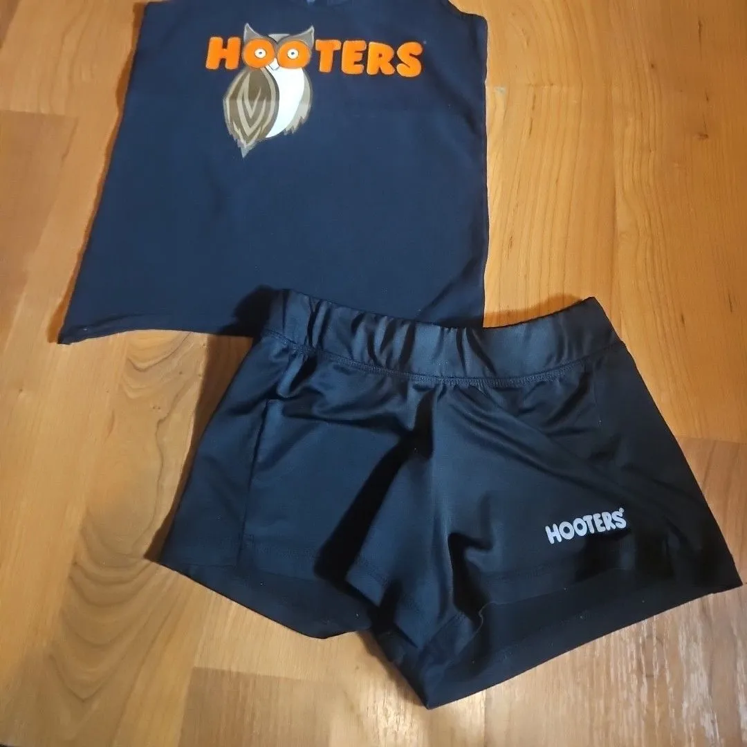 Hooters uniform set Top small and shorts xs · Whatnot: Buy, Sell & Go Live