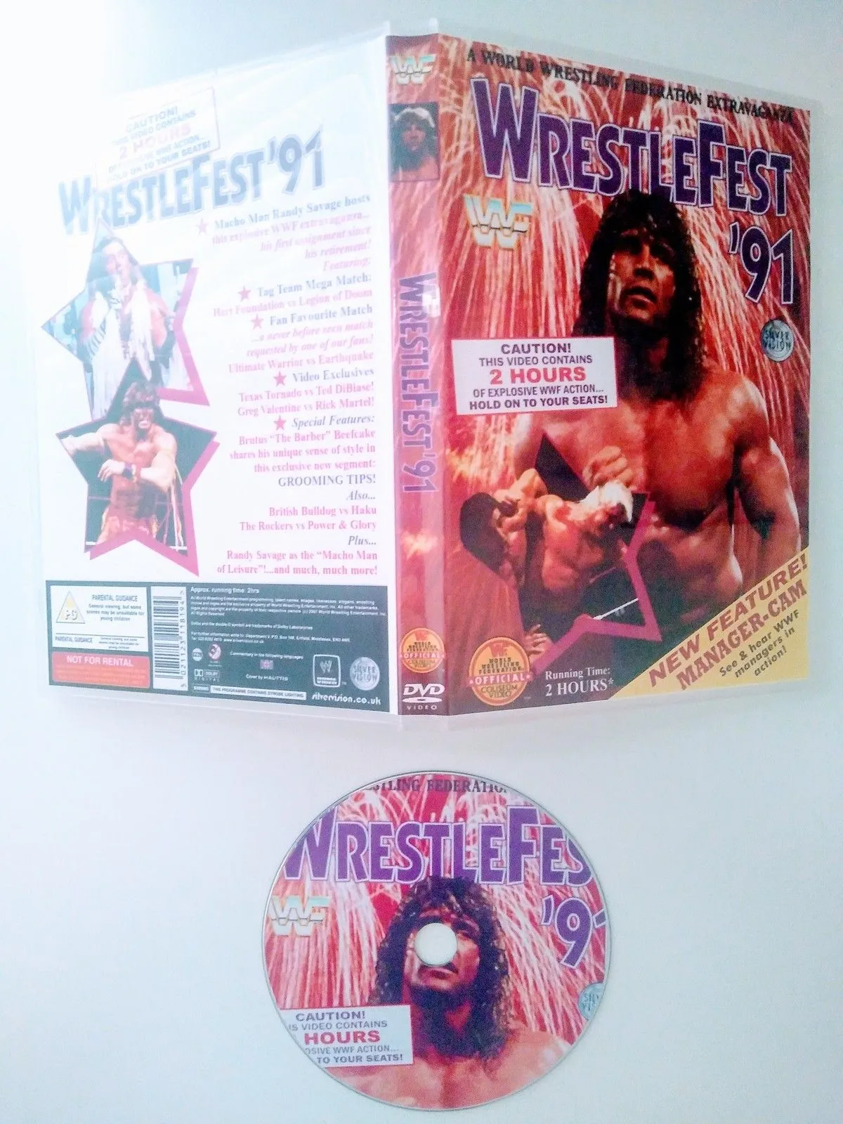 WWF 1991 WRESTLEFEST 3 DVD & Case · Whatnot: Buy, Sell & Go Live