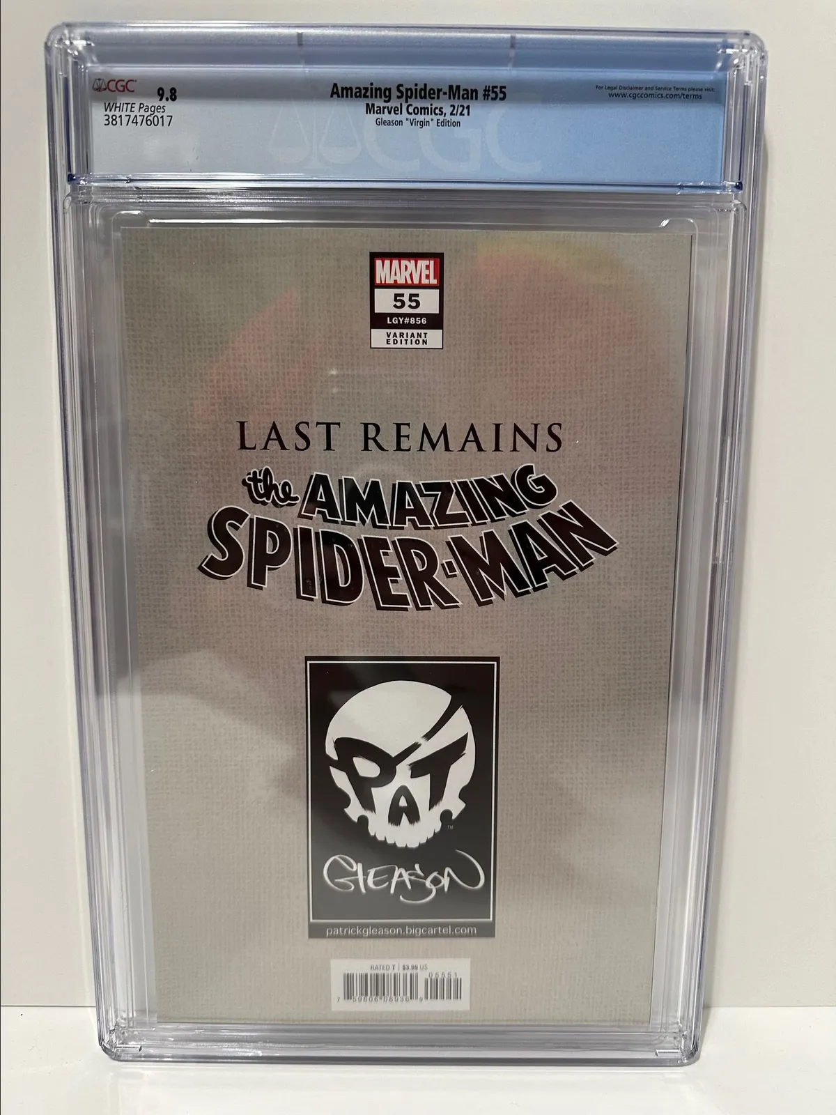 Marvel Amazing Spider-Man #55 Gleason "Virgin" ed. comic CGC graded 9.8 ...