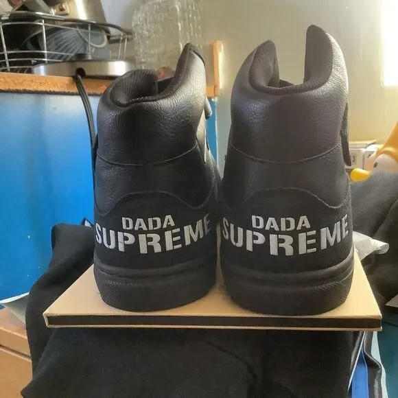 DADA SUPREME MEN'S HIGH TOP FASHION SNEAKERS BLACK DS1006 size 13 ...