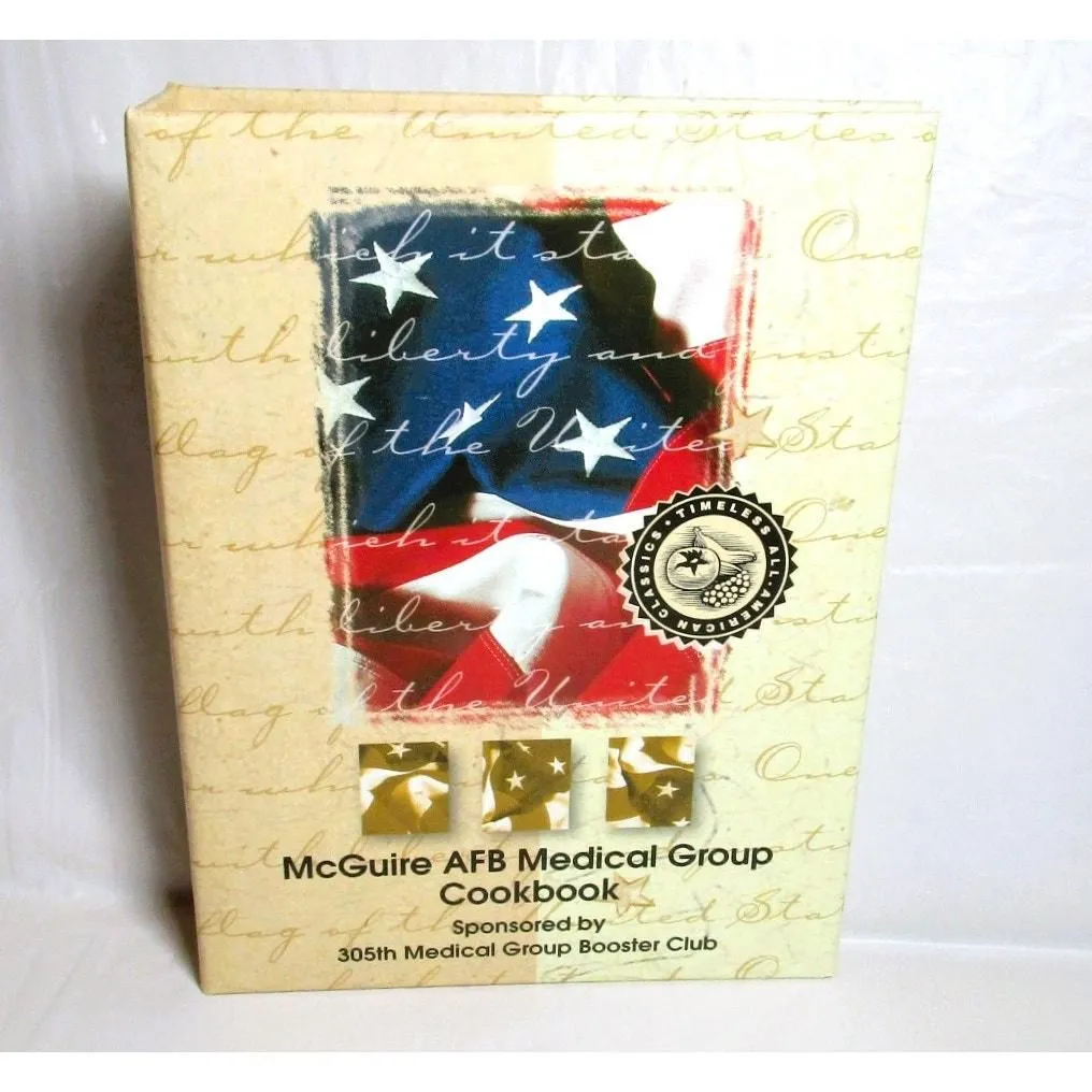 McGuire Air Force Base 305th Medical Group Cookbook (2008) Military ...