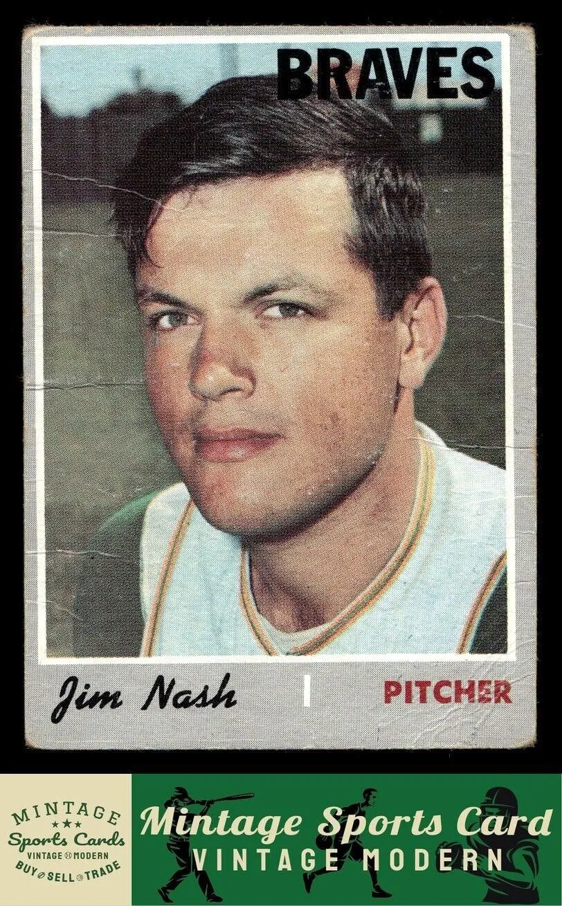 1970 Topps - Jim Nash - #171 Atlanta Braves · Whatnot: Buy, Sell & Go Live