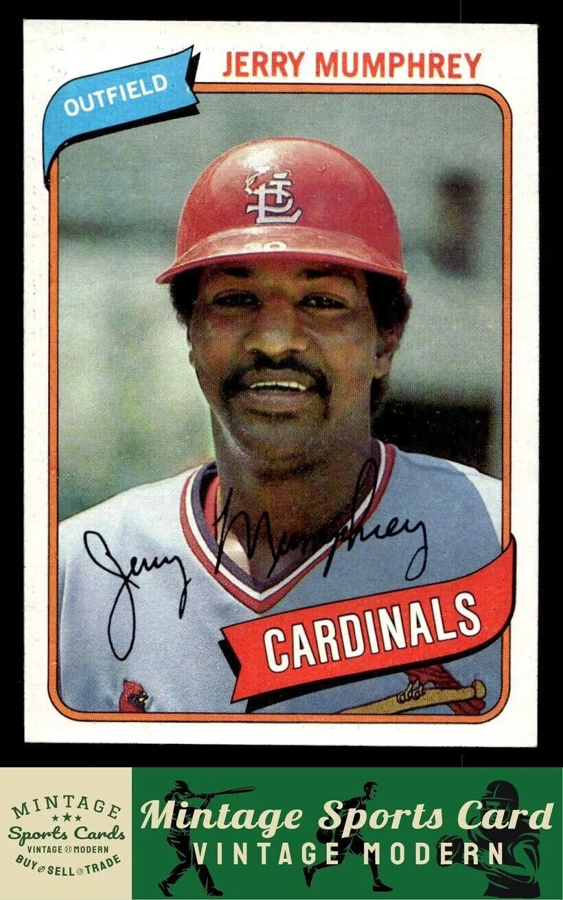 1980 Topps - Jerry Mumphrey - #378 St. Louis Cardinals · Whatnot: Buy ...