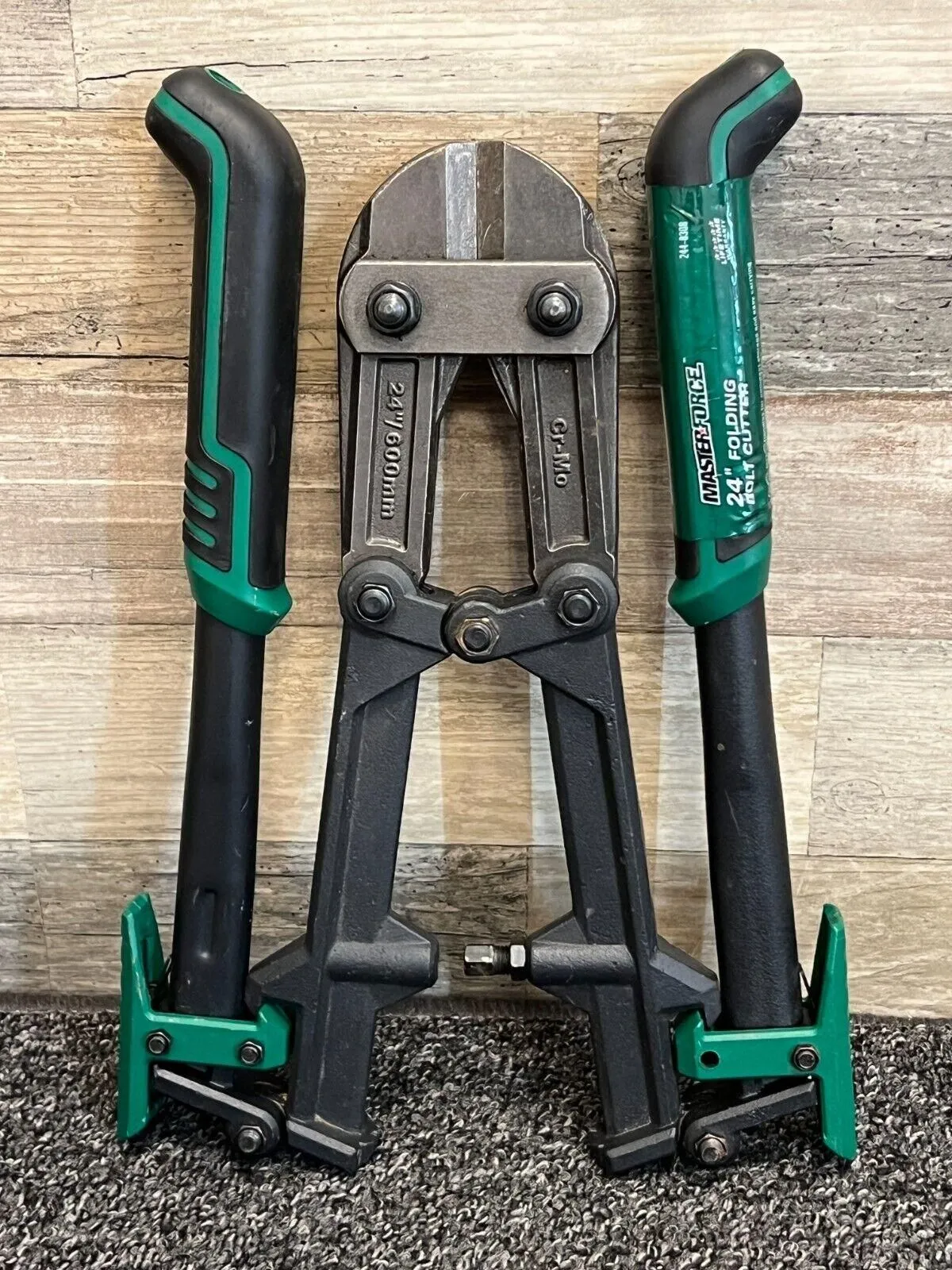 MasterForce 24" Portable Folding Compact Bolt Cutters w/ Forged Steel ...
